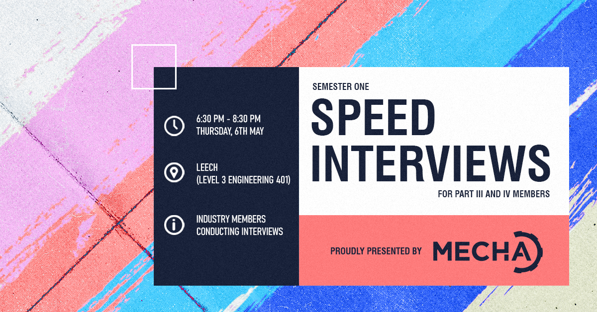 Speed Interviews 2021